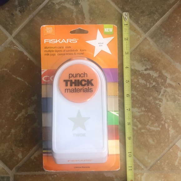 Fiskars | Office | Fiskars Star Punch For Thick Materials Never Used ...